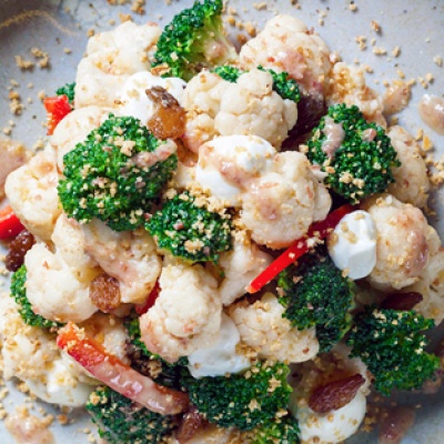 Σαλάτα με μπρόκολο & κουνουπίδι | Γιάννης Λουκάκος